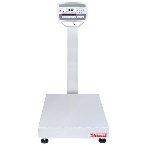 Ohaus D52XW125RTX2 Defender 5000 Scale with S/S Indicator, Base Style ...