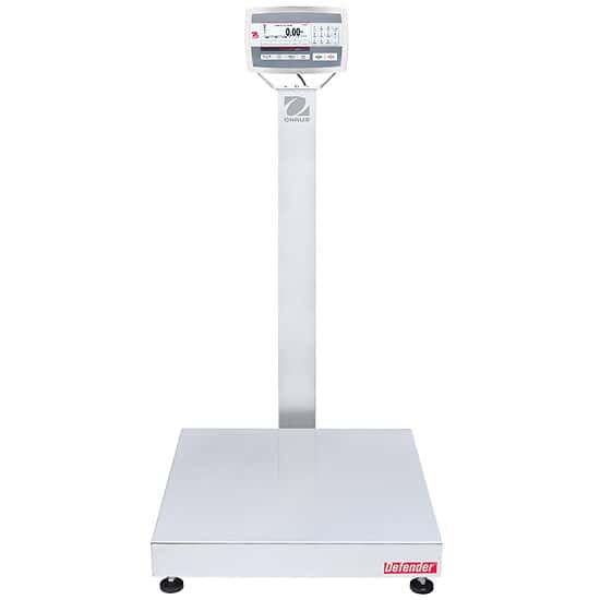 Ohaus D52XW50RQV3 Defender 5000 Scale with S/S Indicator, Base Style ...