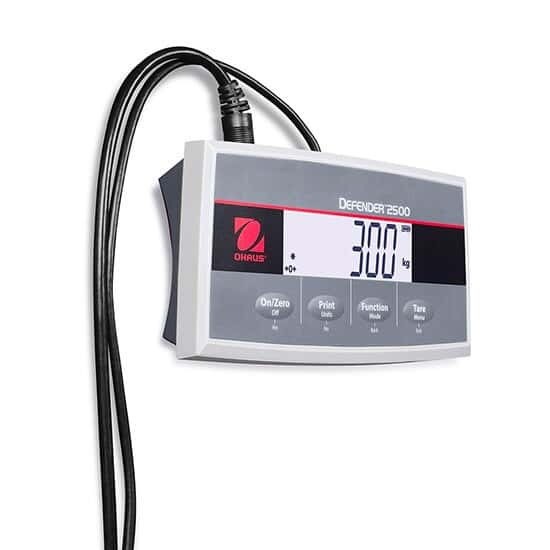 Ohaus DT25P Defender 2500 Scale Indicator, ABS Plastic; 100-240 VAC, 50 ...
