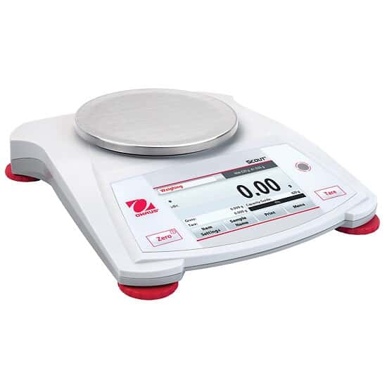 Ohaus STX222 Scout Portable Balance 220 g x 0.01 g with Touchscreen ...