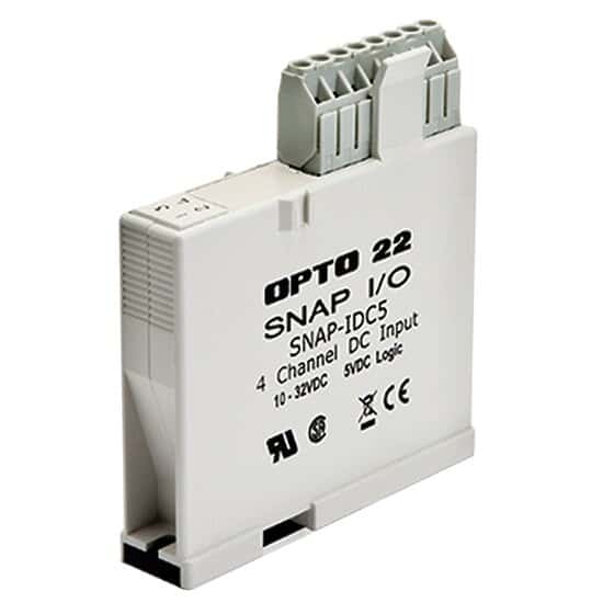 Opto 22 SNAP-IDC5 Digital Input Module, 10-32 VDC, 4-channel from Cole ...