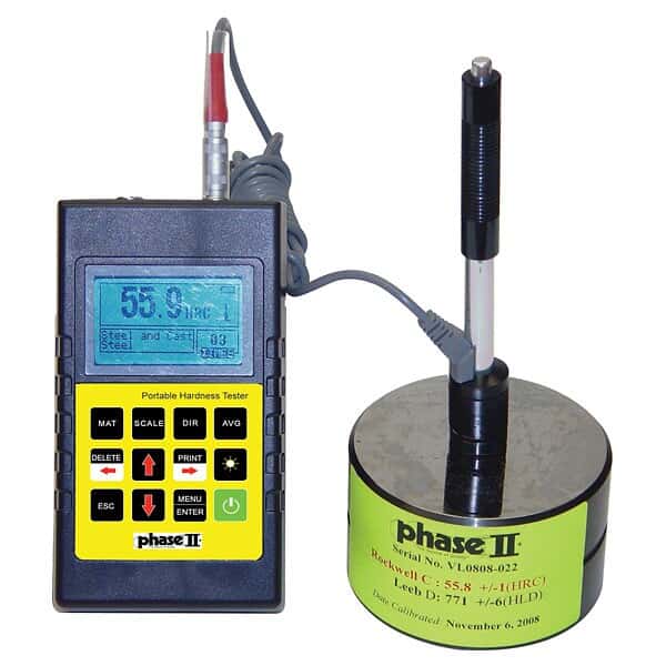 Phase-II PHT-1700 Portable Digital Hardness Tester 54103-02 from Cole ...