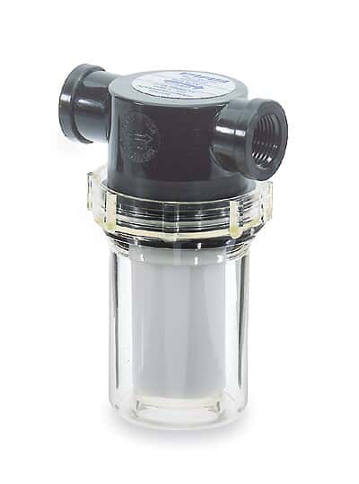 Inlet/Outlet filter, 10 micron filter, 180 CFM, 1 1/2" NPT(F) from Cole ...