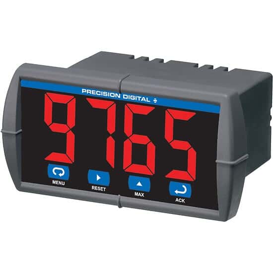 Precision Digital PD765-6X2-00 Large Display Process Meter from Cole-Parmer