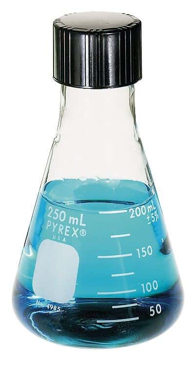 Pyrex 4985-1L Brand 4985 flask with screw cap; 1000 mL, case of 12 from ...