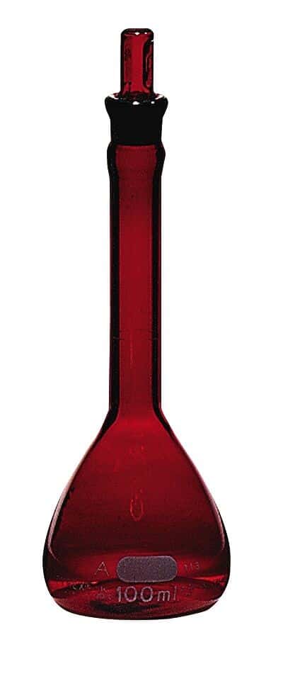 Pyrex 55640-250 441721 Brand 55640 Low-Actinic Volumetric Flask; 250 mL ...