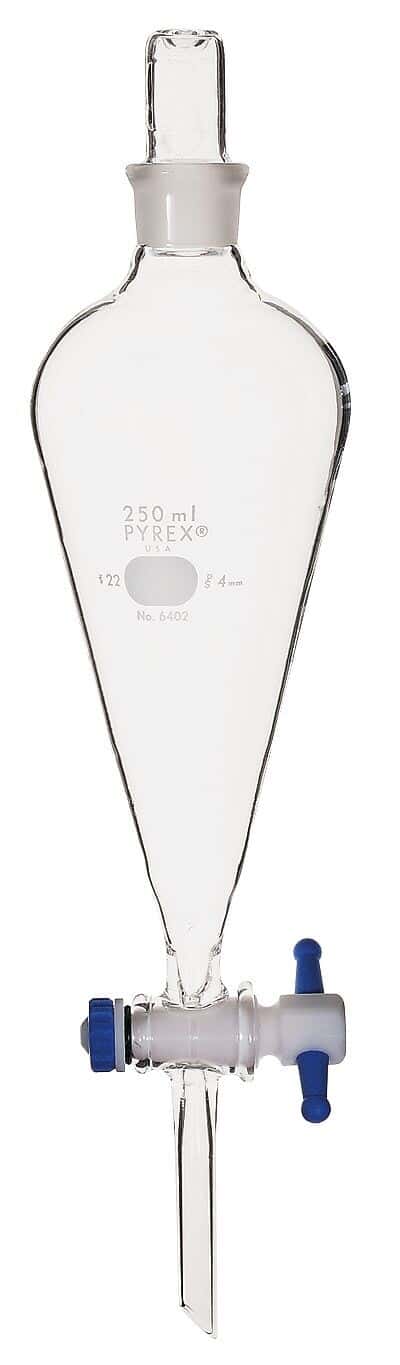 Pyrex 6402-250 Brand 6402 Separatory Funnel; 250 mL, pack of 1 from ...