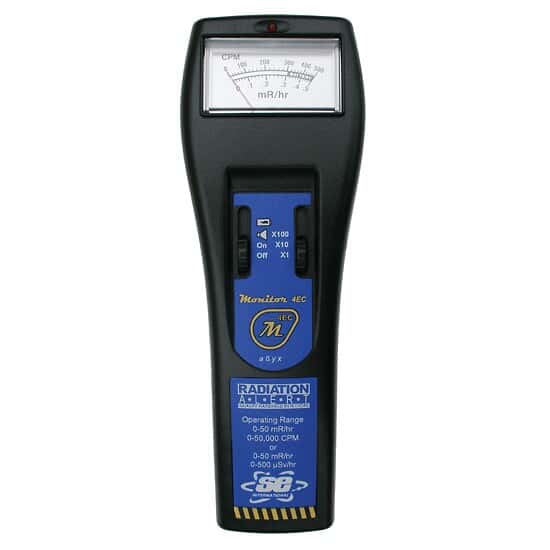 Radiation Alert MONITOR 4EC Analog Radiation Detector, Energy ...