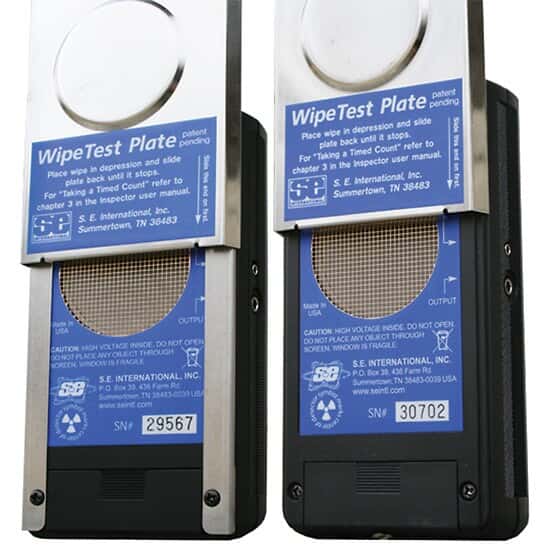 Radiation Alert WIPE TEST PLATE Wipe Test Plate for 8191010 from Cole ...