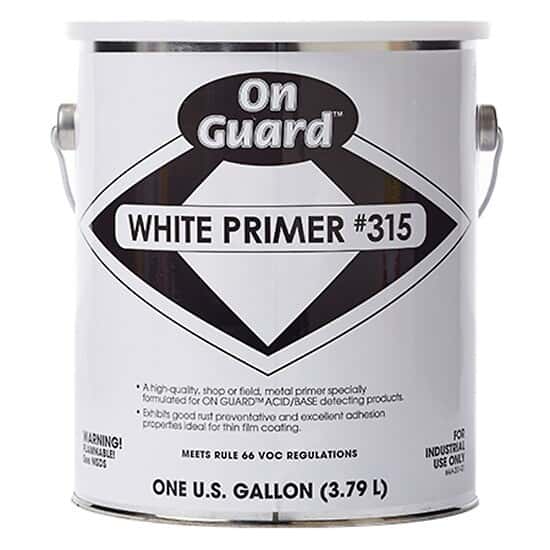 RAMCO AA-201-01 White Primer #315 for use with Acid/Base Detection ...
