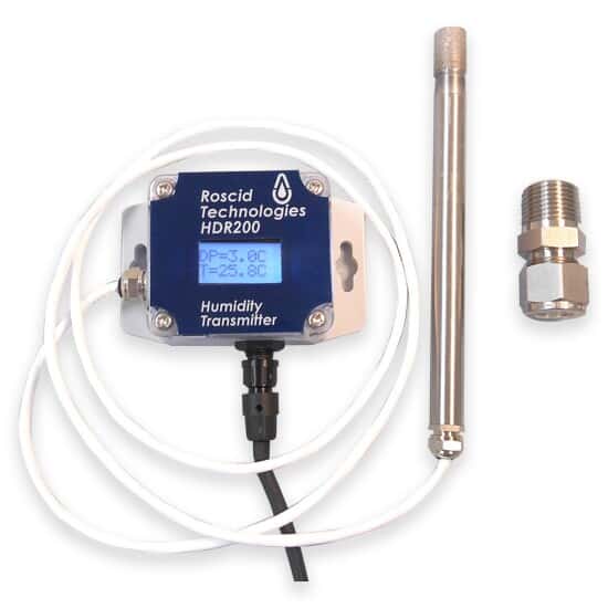 Roscid Technologies HD200 Remote Dew Point/Temperature Transmitter with ...