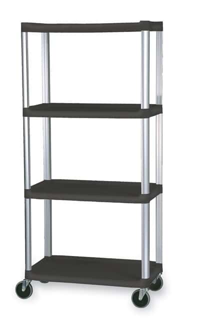Rubbermaid 9T42 Mobile Shelving Unit; 5 Shelf, 60"H from Cole-Parmer