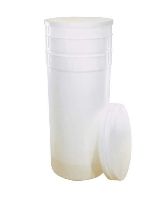 Saint Gobain Graduated Container/Tank with Cover, HDPE, 30 gallon from ...