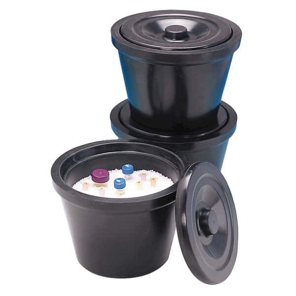 Scienceware F18848-4002 Polyurethane Foam Ice Bucket, Black, 4L ...