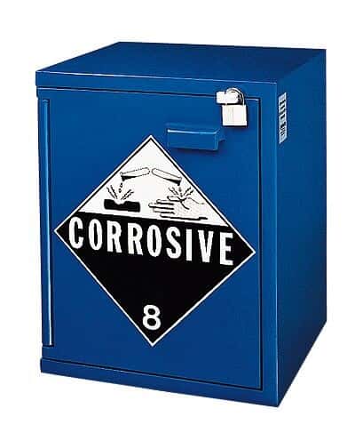 SciMatCo SC8063 Benchtop Acid Storage Cabinet, five 2.5 L bottle ...