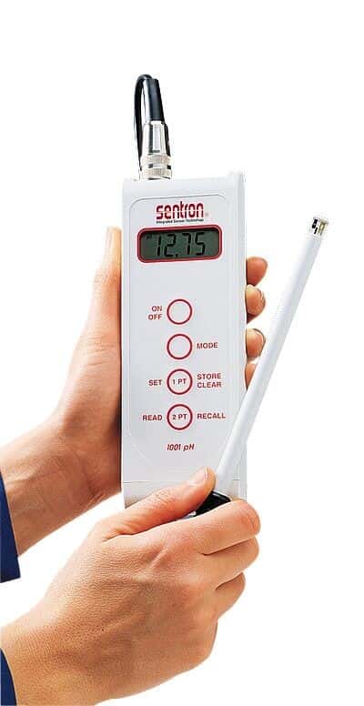 Sentron 1001-004 ISFET pH/mV/temperature handheld meter from Cole ...