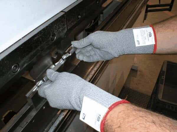 SHOWA 8113C-10 Best T-Flex Cut-Resistant Glove, Full-Face Natural ...