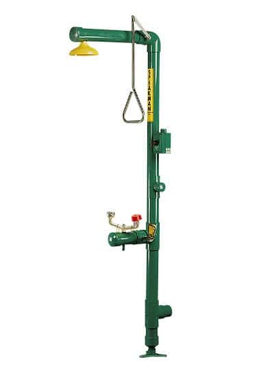 Speakman SE-6000 heat traced combination shower station, floor mount ...