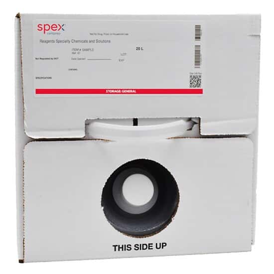Spex Silver Nitrate, 0.1 N, Cubitainer® Container; 20 L from Cole-Parmer