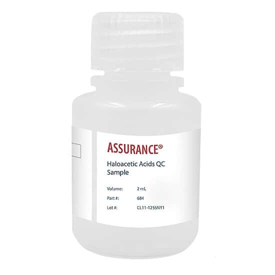 Spex CertiPrep 684 Haloacetic Acids Drinking Water QC Sample; 2 mL from Cole-Parmer