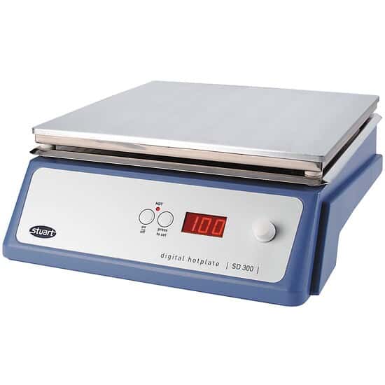 Stuart Metal-Top Digital Hot Plate, 12" x12"; 230 VAC from Cole-Parmer