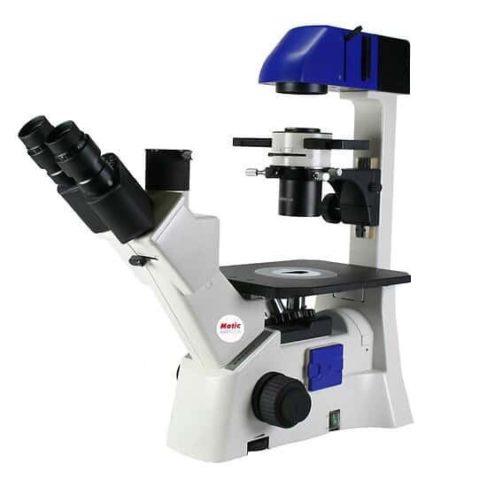 Swift Optical MAE31-R Trinocular Inverted Research Microscope from Cole ...