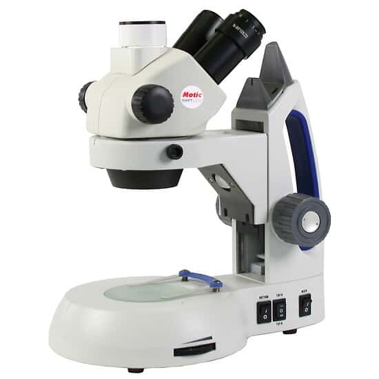 Swift Optical SM105T-C Stereozoom Microscope, LED, Trinocular, 10X to ...