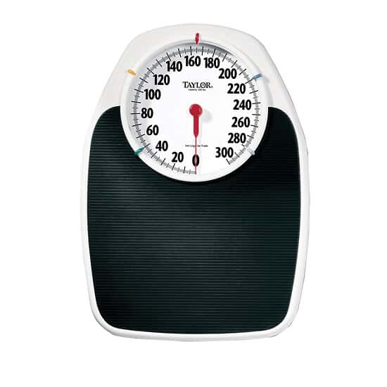 Taylor 11306072T 1130 Large Platform Analog Bath Scale - 330lbs from ...