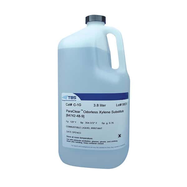 TBS C-1G Routine Histology PARA / Clear x ylene Clearing Substitute; 1 ...