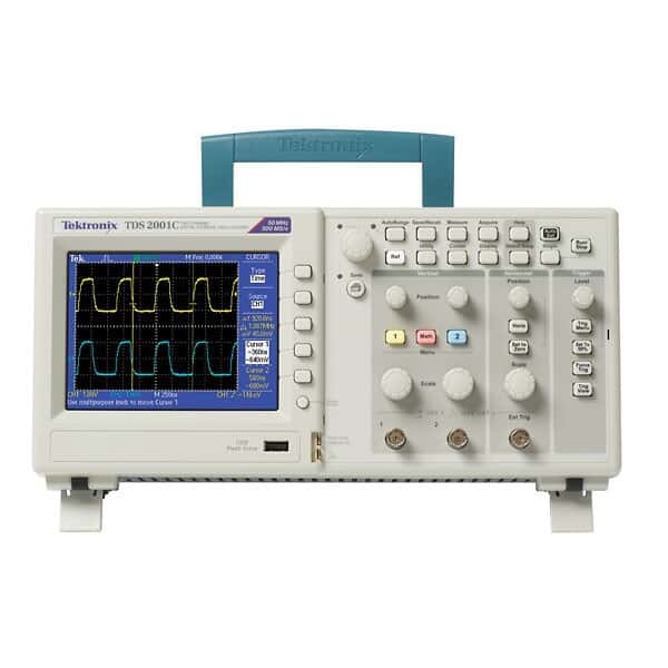 Tektronix TDS2014C Digital Storage Oscilloscope, 4 Ch., 100 MHz, 2 GS/s from Cole-Parmer