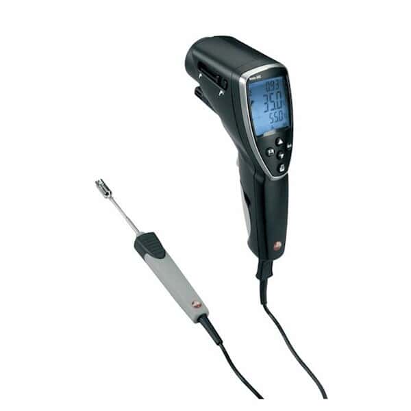 Testo 845 Advanced Infrared Thermometer with Integrated Humidity Module ...
