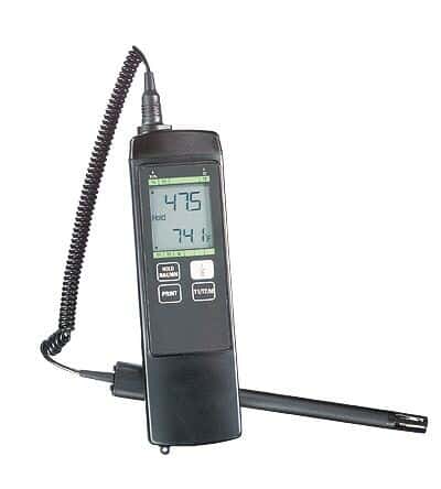 Testo Dual-Probe Thermohygrometer from Cole-Parmer