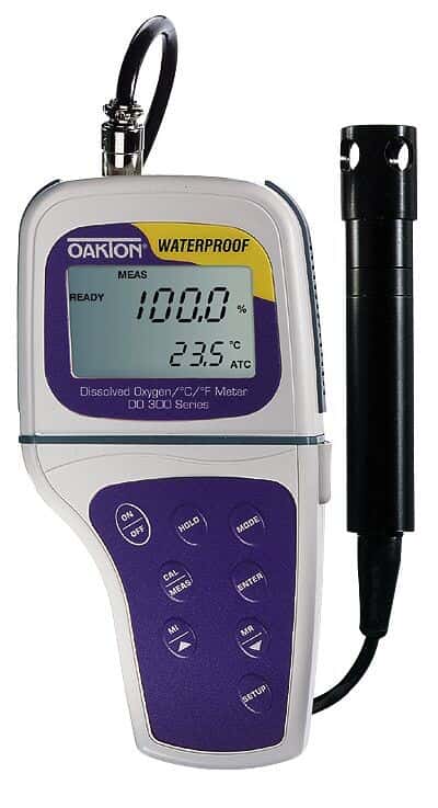 Thermo Scientific CyberScan Waterproof DO 300 Meter with 8 Meter DO ...