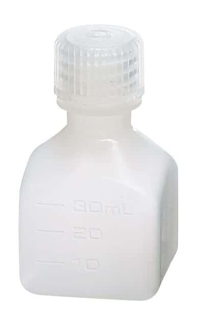 Thermo Scientific Nalgene 2018-0125 Square High-Density Polyethylene ...