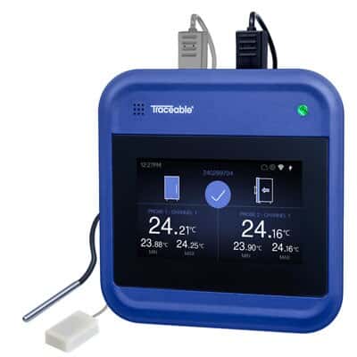 Traceable 7600 Smart Wi-Fi Data Logger Kit with Bullet Smart Probe and ...
