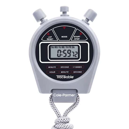 Traceable Three-Button Stopwatch from Cole-Parmer China