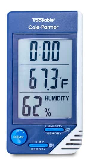 Traceable Monitoring Hygrometer with A2LA Accreditation from Cole ...