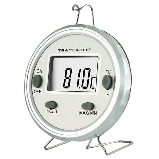 Traceable Water-Resistant Metal Thermometer; Dishwasher from Cole ...