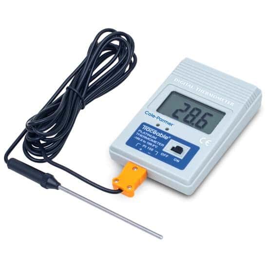 Traceable Remote-Monitoring RTD Thermometer from Cole-Parmer China