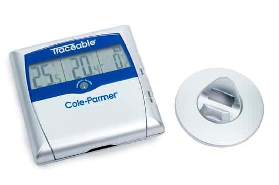 Cole-Parmer Thermometer With Alarm Cole-Parmer Digital Thermohygrometer ...