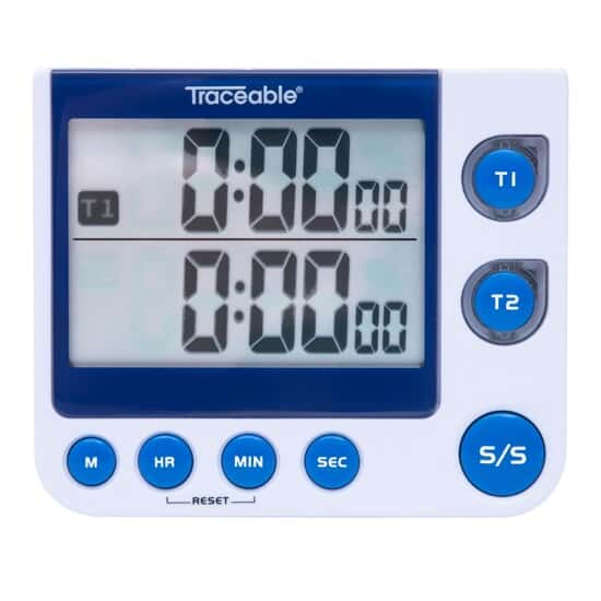 Always in Stock - Traceable Flashing LED Big-Digit Timer; Dual-Channel ...