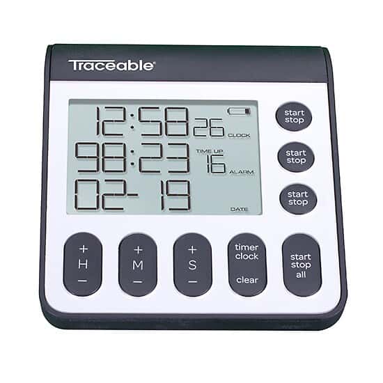 Always in Stock - Traceable Three-Channel Benchtop Timer with ...