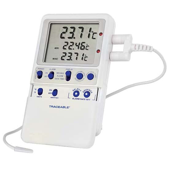Traceable High-Accuracy Refrigerator/Freezer Digital RTD Thermometer; 1 ...