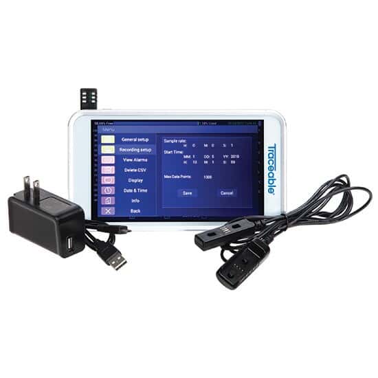 Temperature-Humidity Touchscreen Recorder | Traceable®