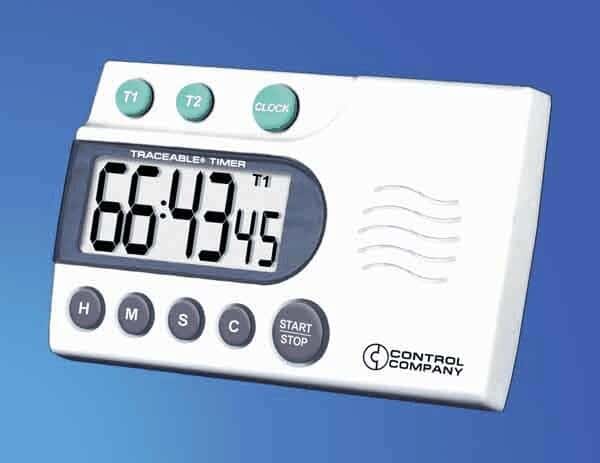 Traceable 5014 Extra-Loud Timer with Calibration from Cole-Parmer