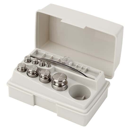 Troemner 310ST Economical S.S. Class 7 Weight Set; 50 g to 1 g with ...