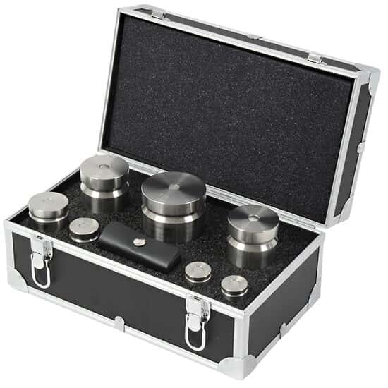Troemner TW-2000-01T Class F Stainless Steel Test Weight Set with NIST ...
