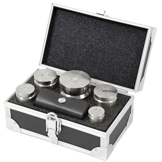 Troemner TW-5 5 lb to 1/32 oz, Class F Stainless Steel Test Weight Set ...