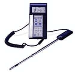 TSI CF8586 CompuFlow Thermo-Anemometer, 120v Includes 43" Straight Telescopic Probe, 120v Power ...