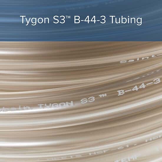 Tygon S3™ B-44-3 Tubing, 3/4" ID x 1" OD; 50 Ft from Cole-Parmer